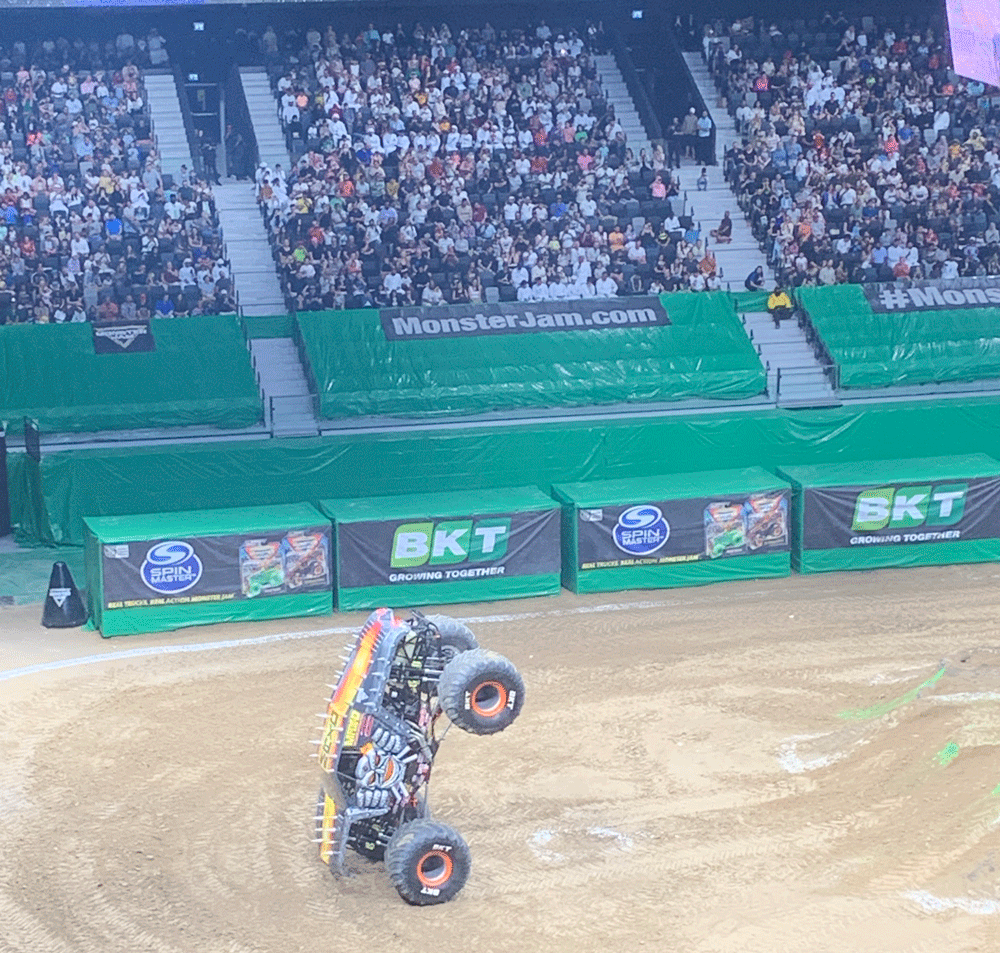 Monster Jam makes truck stop in Abu DhabiCircles in the Sand
